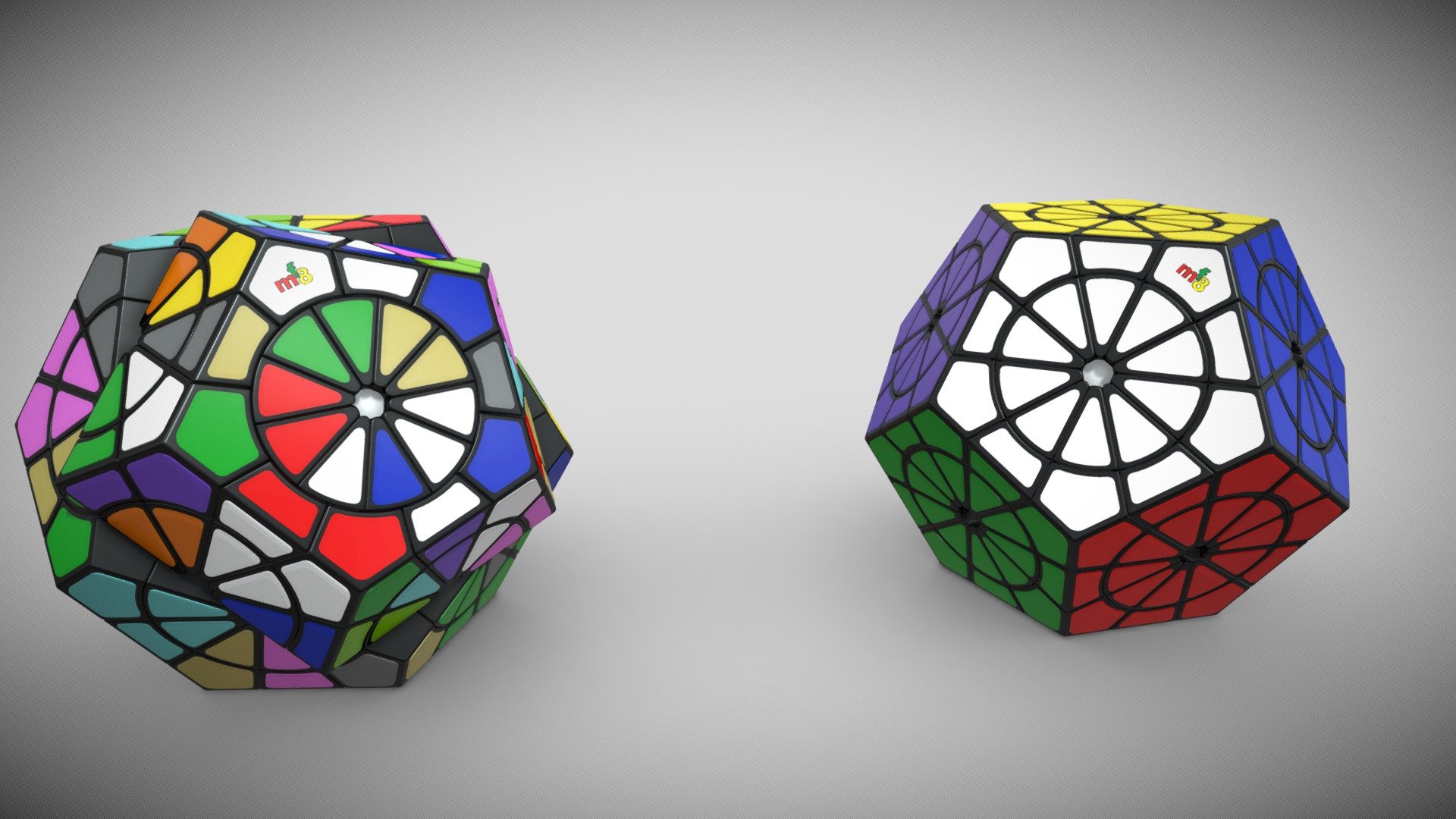 MF8 Crazy Pyraminx Crystal - 3D model by SonnyG1 [fb7ed37] - Sketchfab
