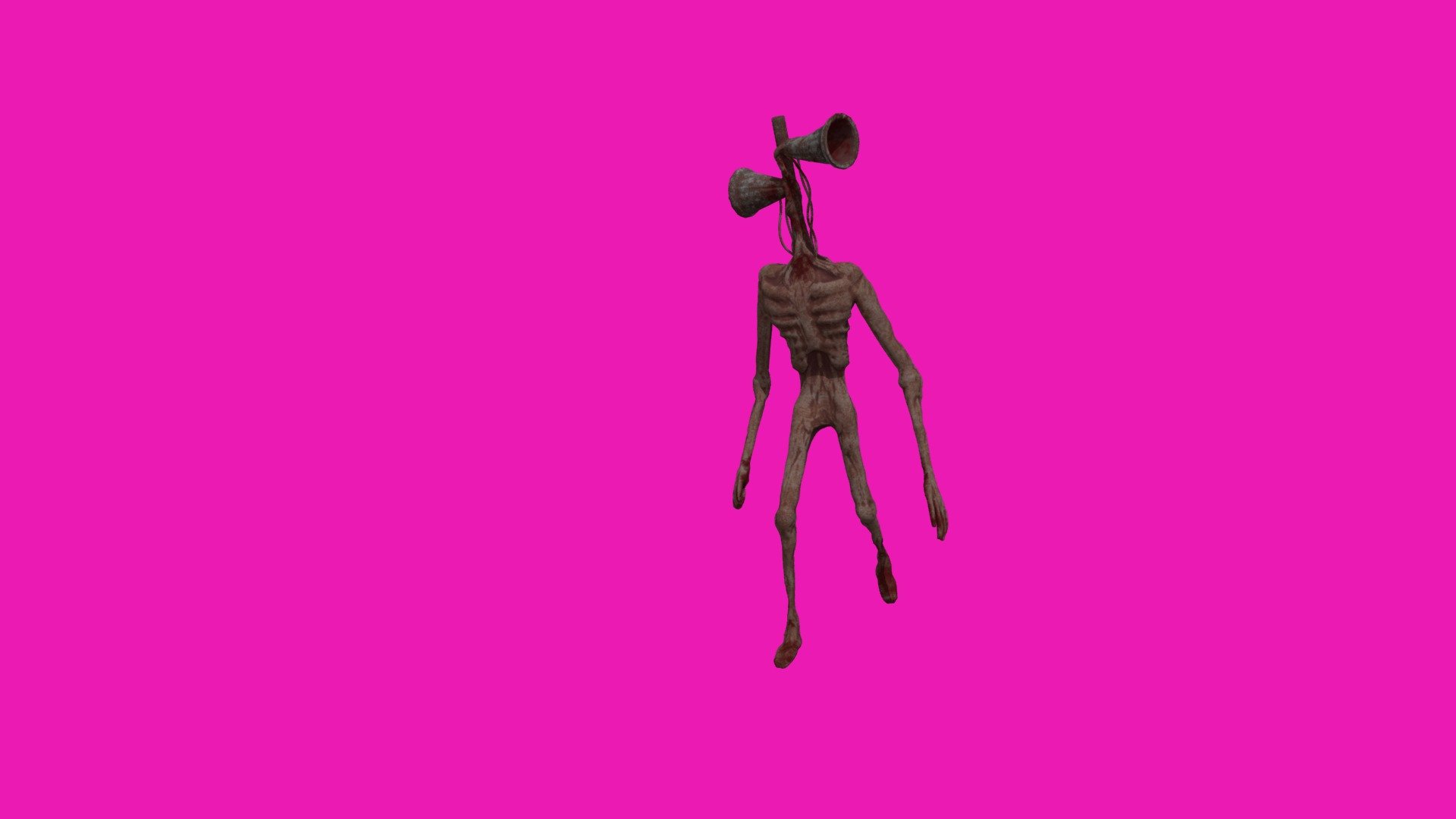siren head with new texture - Download Free 3D model by stephen1960 ...