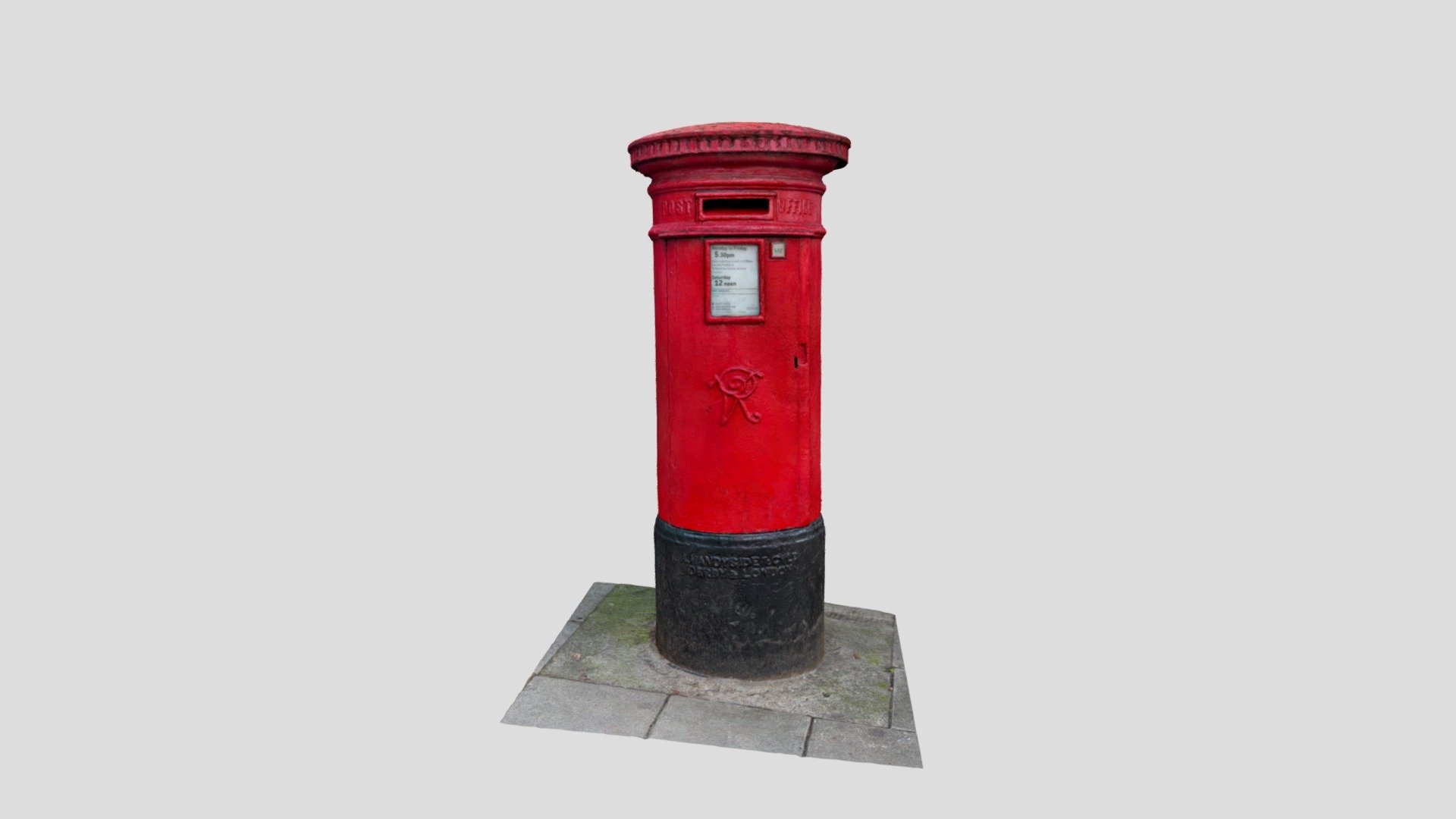 Queen Victoria Post Box 1837-1901 - Download Free 3D model by b0ssk ...