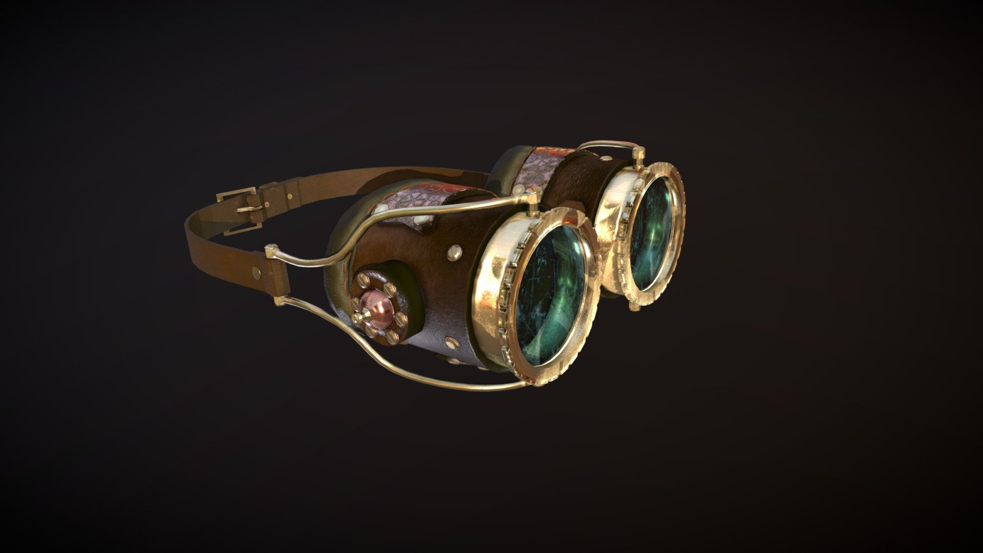 Goggles - 3D model by XP_Frost [fb7fcb5] - Sketchfab