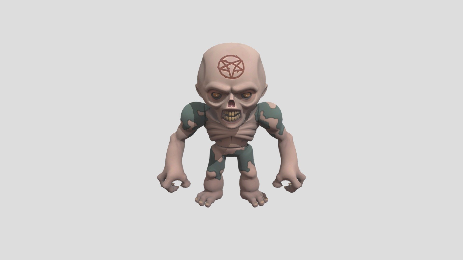 Zombie minifigure - 3D model by Matyi6194 [fb8099a] - Sketchfab
