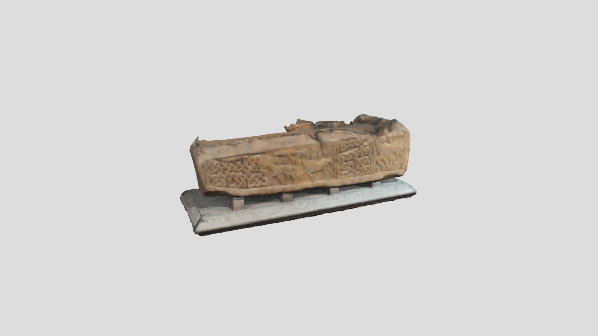 Govan Sarcophagus - 3D model by anguspattison [fb80b66] - Sketchfab