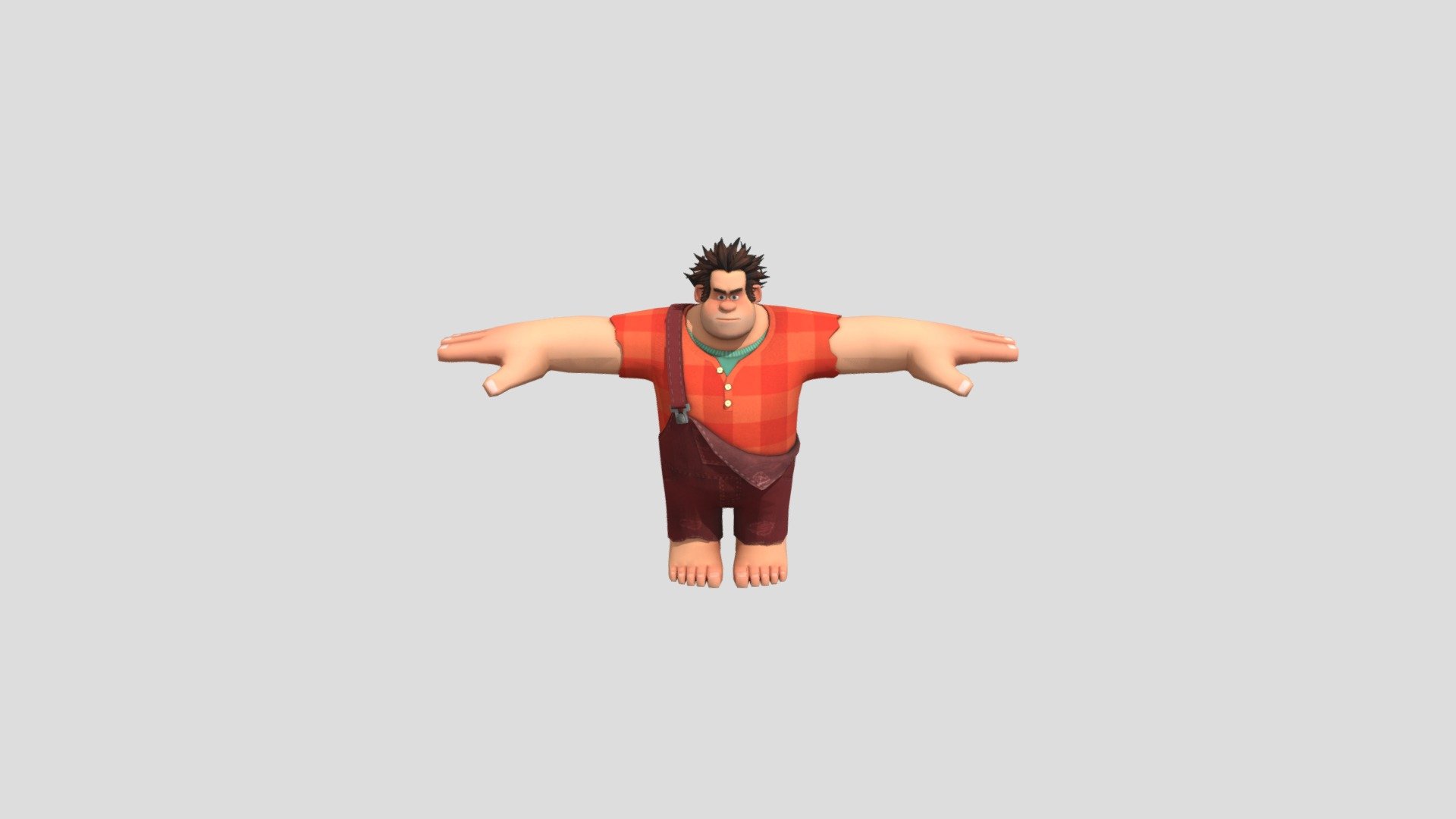 Wreck-it Ralph - Download Free 3D model by Peppino fnaf pizza tower ...