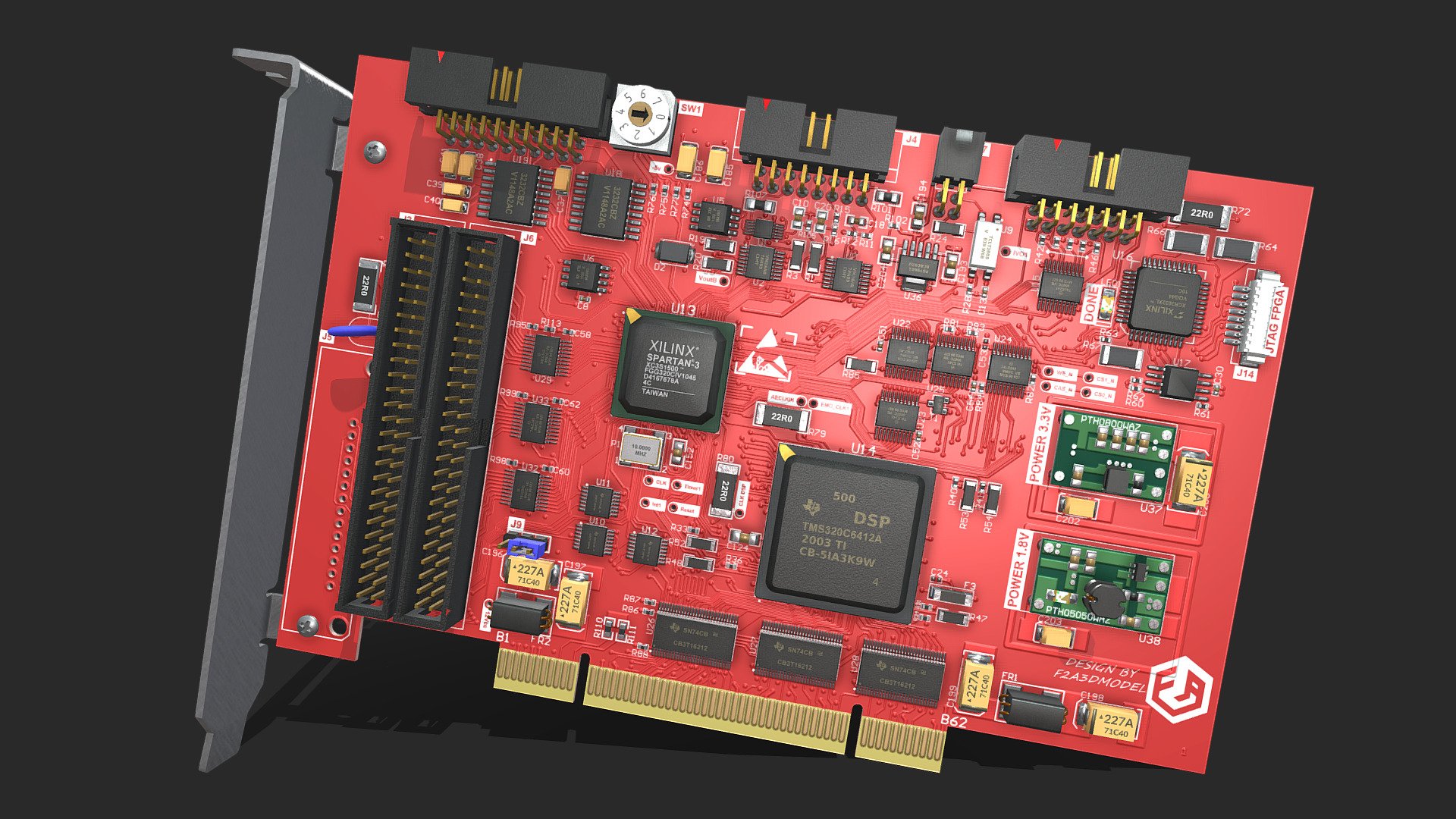 PCI Card Processing Automation - 3D model by F2A (@Fa_Sketch) [fb81265 ...