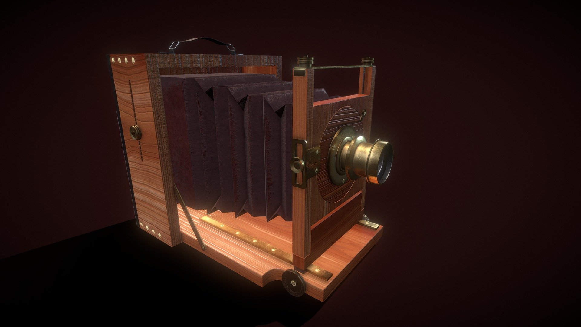 Old Camera - 3D model by firaira [fb823ac] - Sketchfab