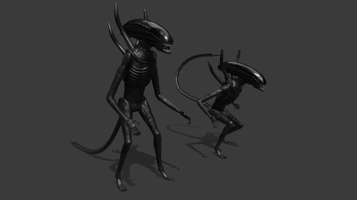 Xenomorph 3D models - Sketchfab