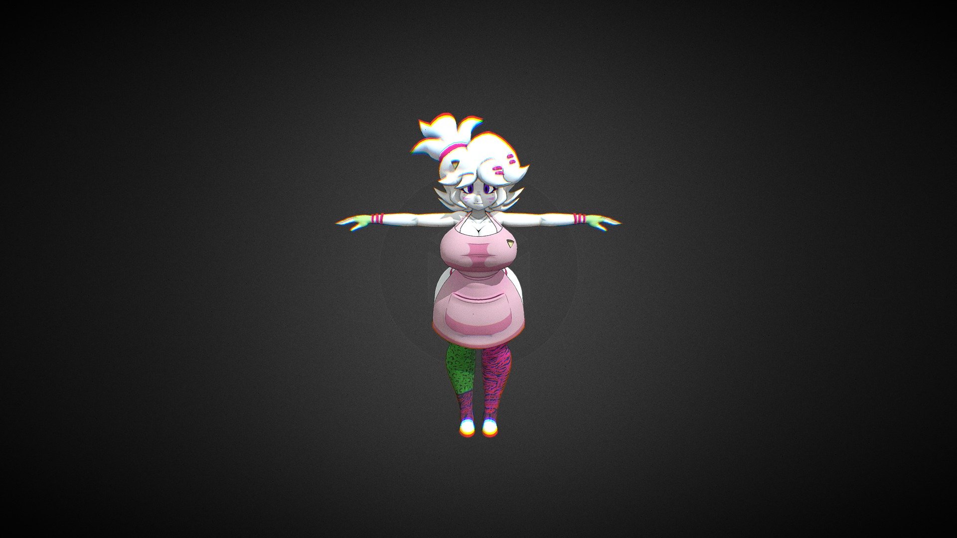 Glam-chiku-v2 - 3D model by fap_nighits_frennis_fnia_fnaf ...