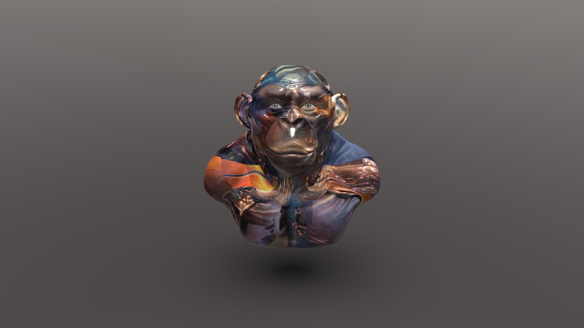 Monkey - 3D model by SurWdB [fb84d12] - Sketchfab