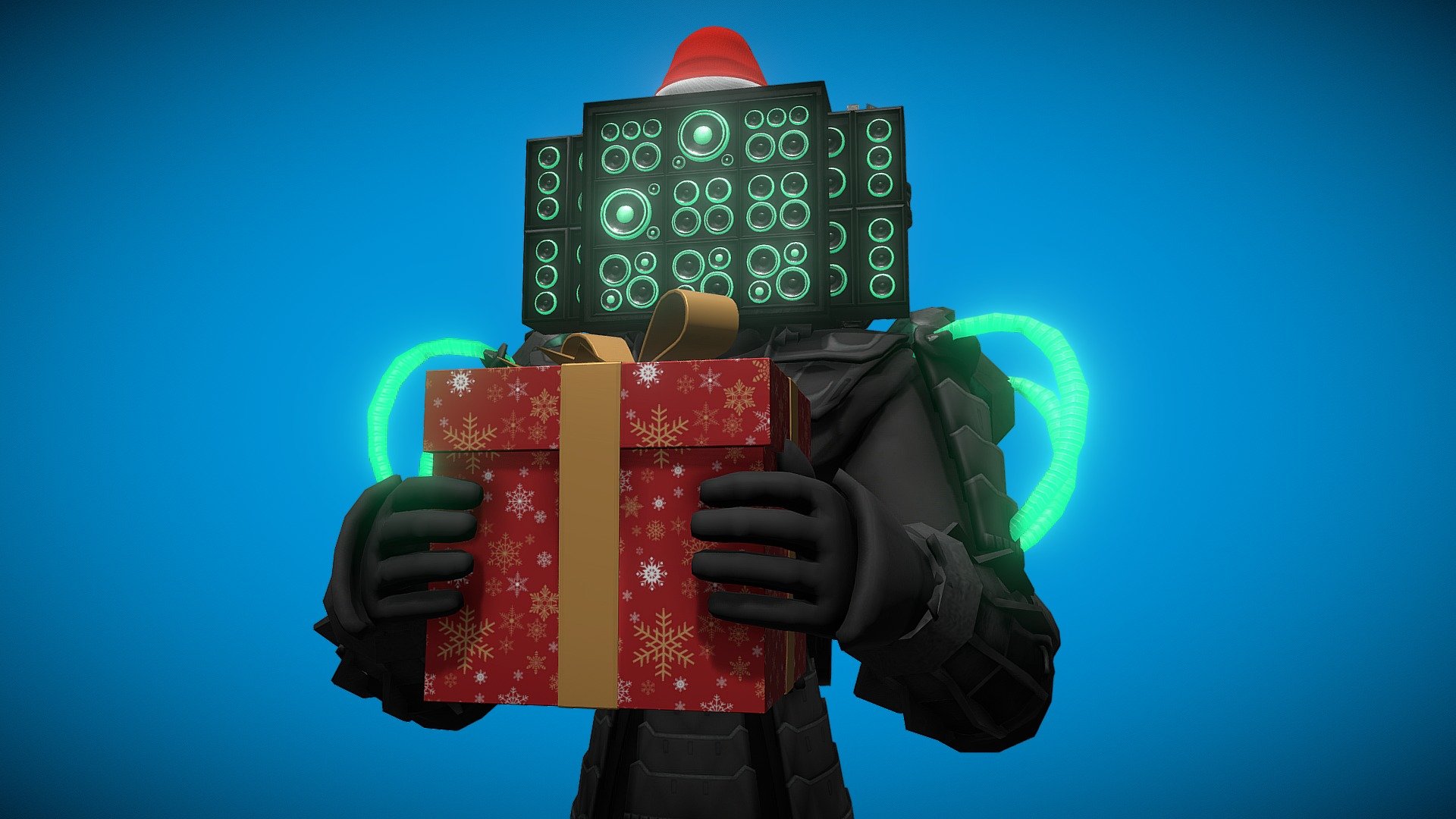 🎁Merry Christmas🎄 - 3D model by Elite Big Speakerman (@EvesStudio2008 ...