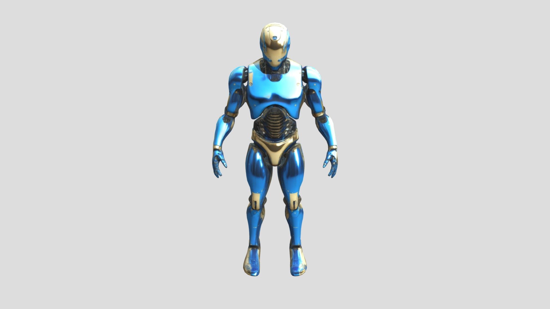 _Futuristic_humanoid__0205123021_texture - 3D model by Aditya ...
