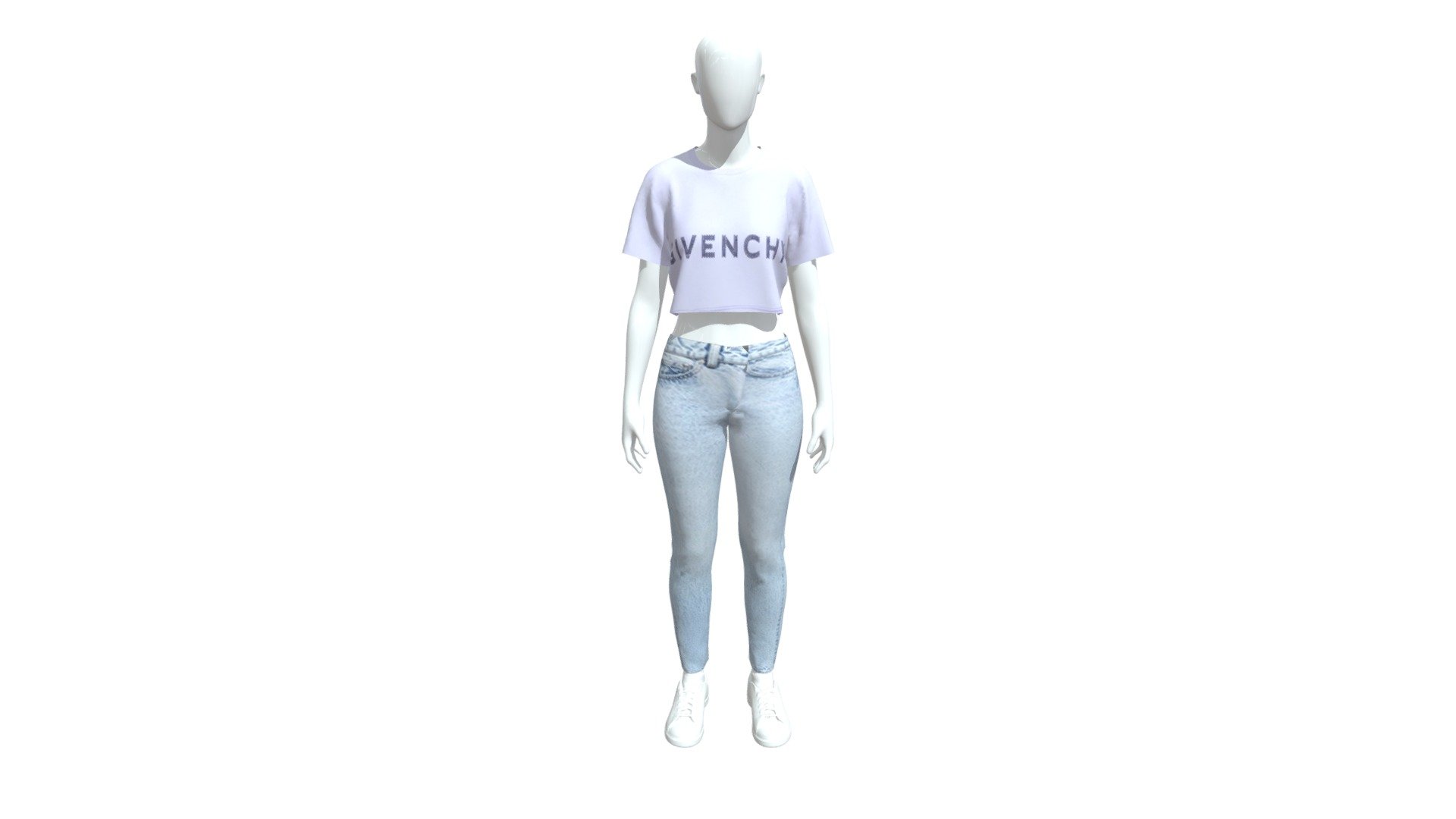 Givenchy Tshirt - Download Free 3D model by Ahmad Riazi (@ahmadriazi) [fb89789] - Sketchfab
