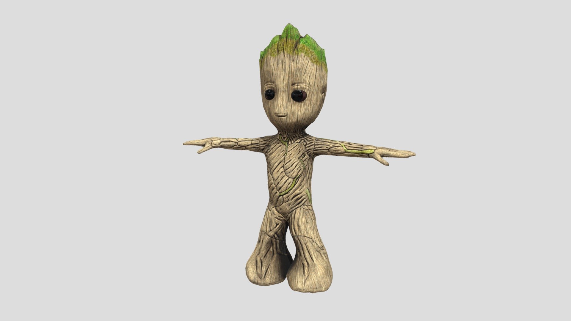 Groot - 3D model by viva_moriarty [fb8b0b0] - Sketchfab