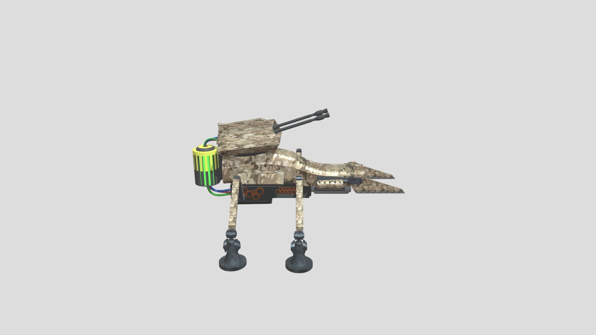 STEAMPUNK - 3D model by Gaz_245 [fb8b6d6] - Sketchfab