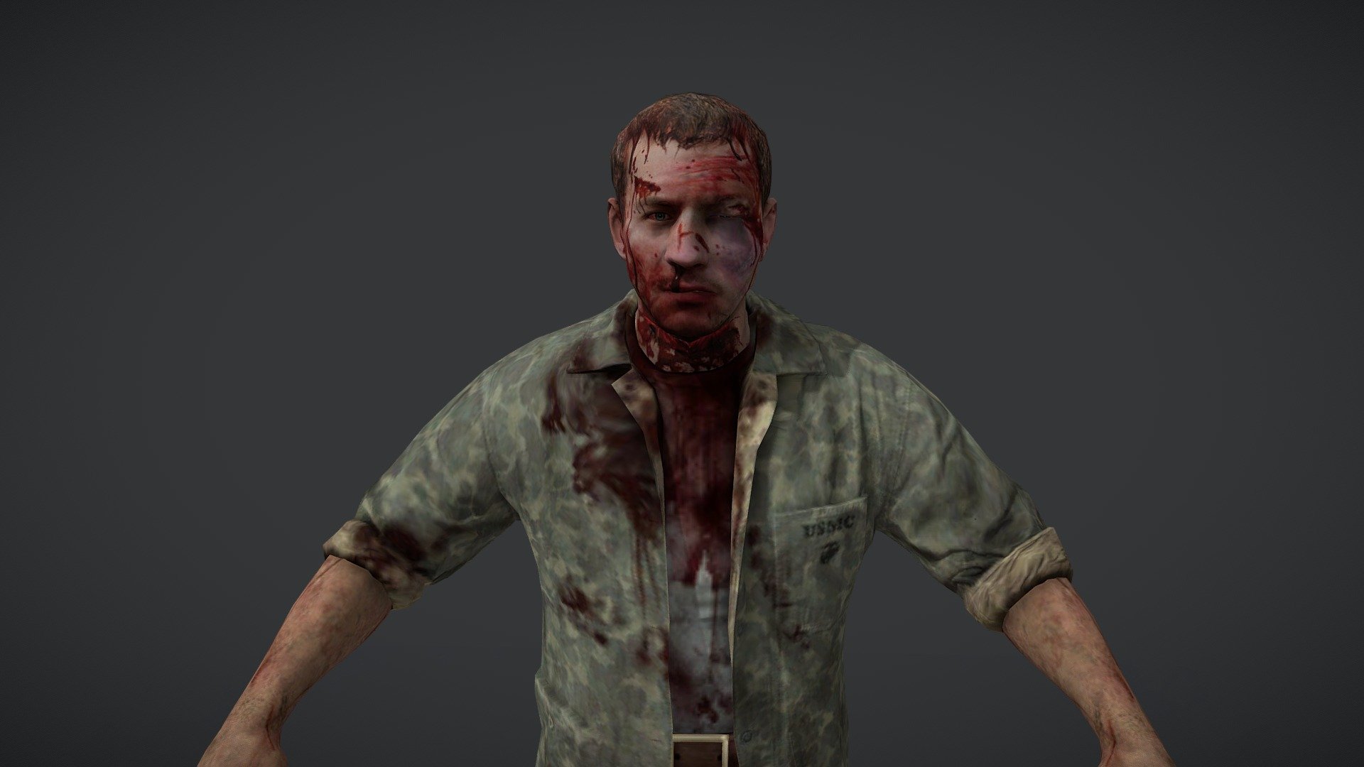(*GORE) POW - Call of Duty: World At War - Download Free 3D model by Nazar Okruzhko (Назар ...