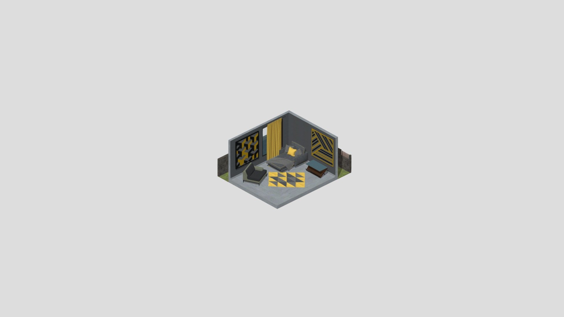 Room Scene Design 6 - Download Free 3D model by geppettomaster [fb8cc90 ...
