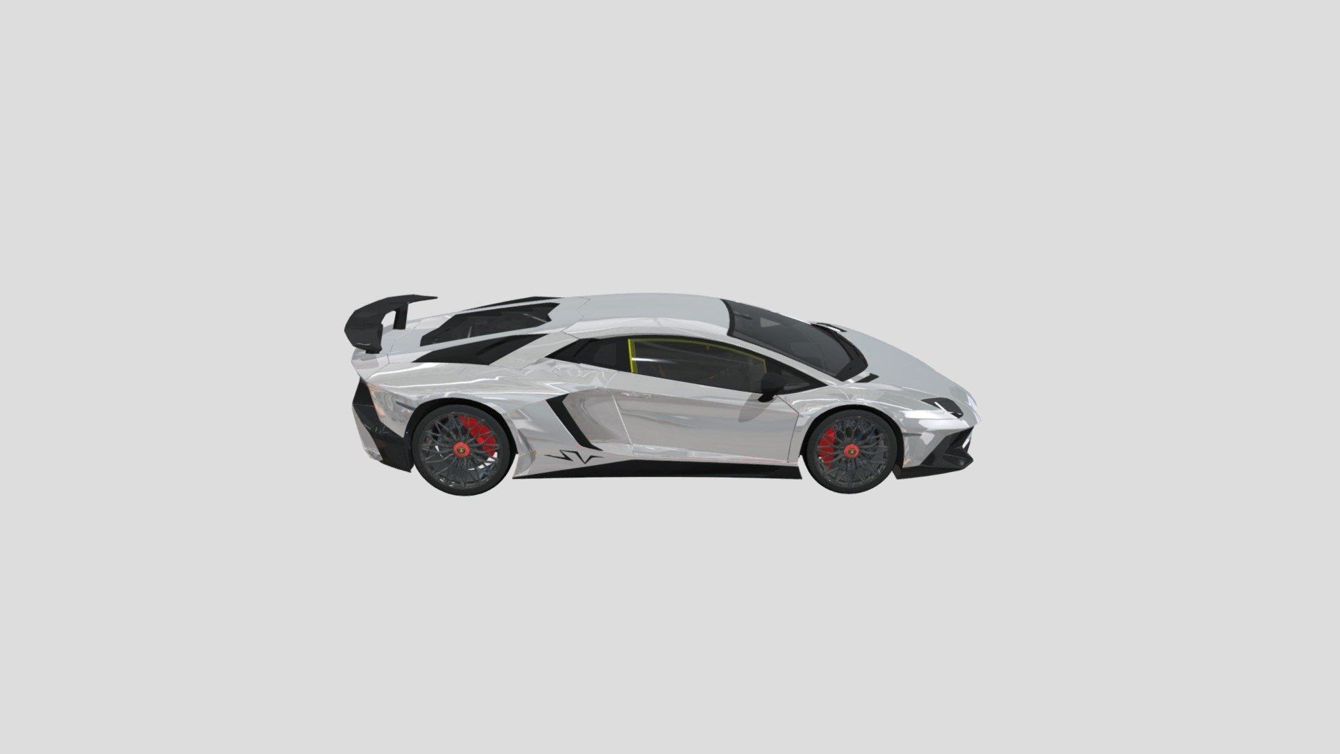 Lamborghini Aventador SVJ - Download Free 3D model by Alex Giardina ...