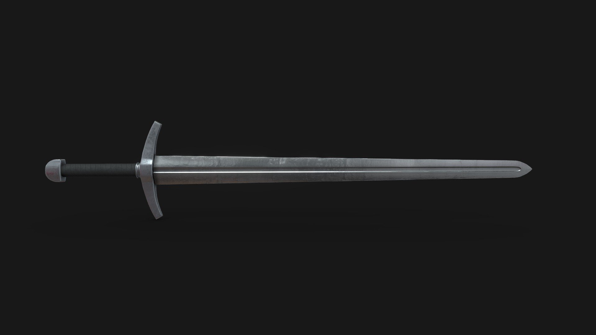Medieval Sword - 3D model by JamesFisher [fb90025] - Sketchfab