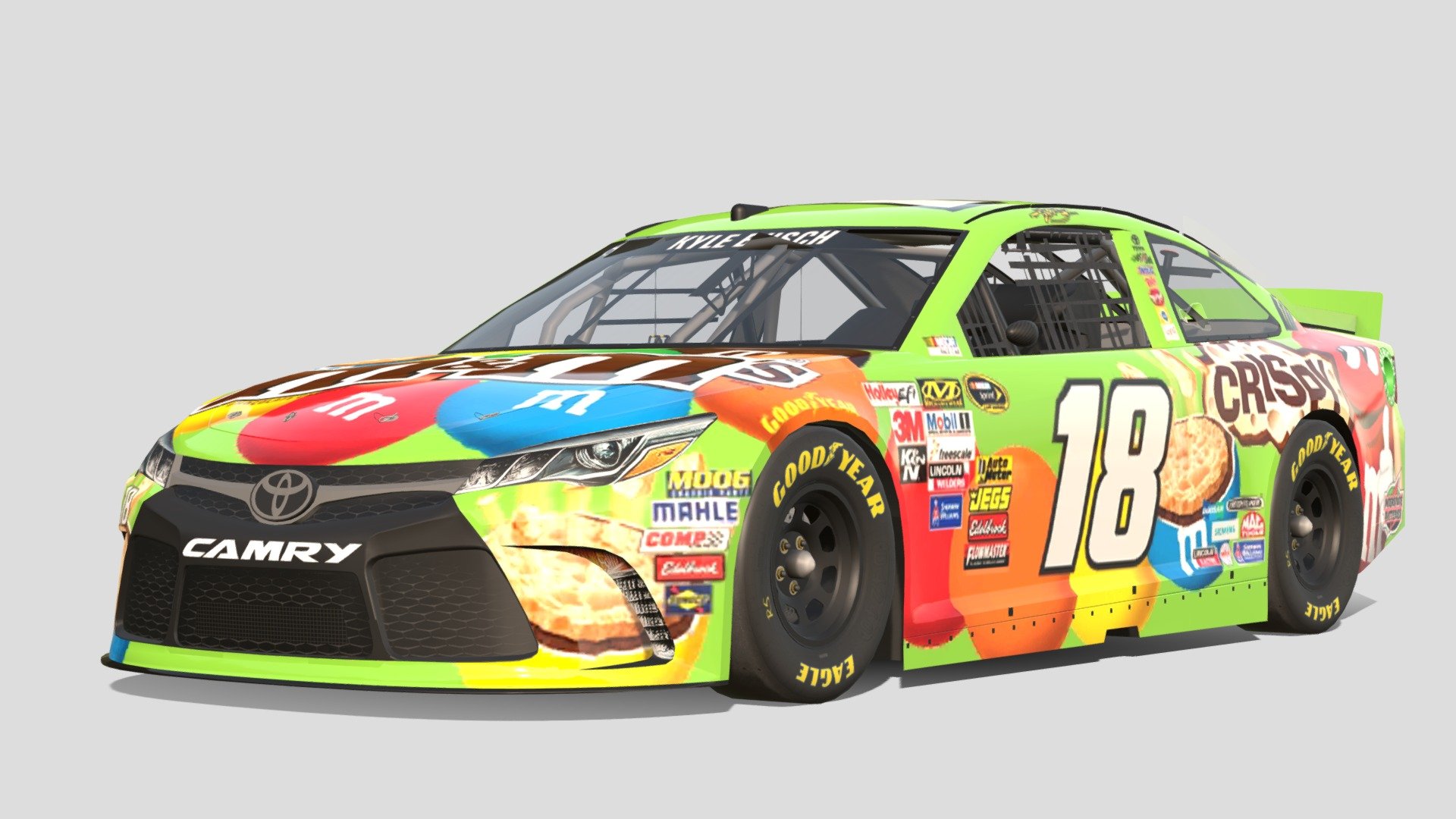 2015 Toyota Camry NASCAR - Download Free 3D model by OUTPISTON [fb90627 ...