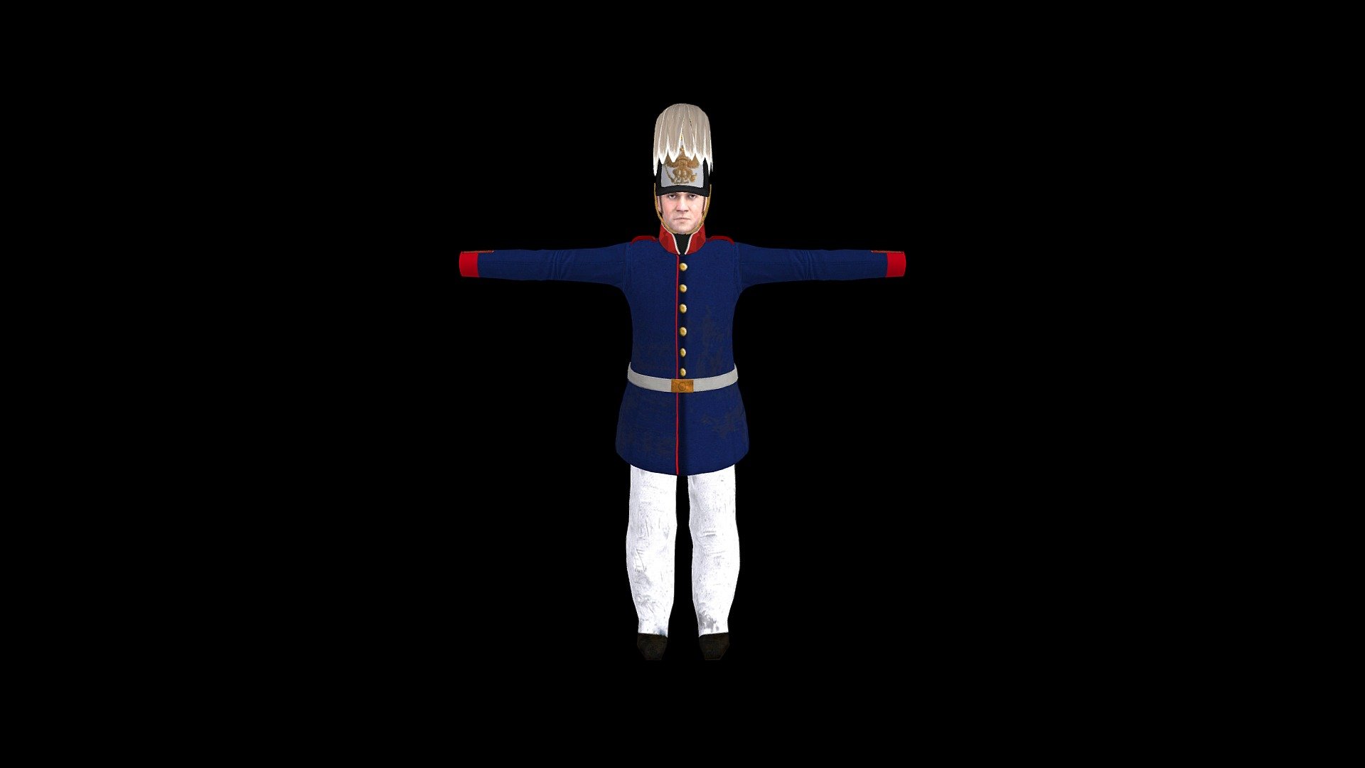 Tier 1: Prussian Infantry officer - 3D model by izzi_totalf [fb9073e ...