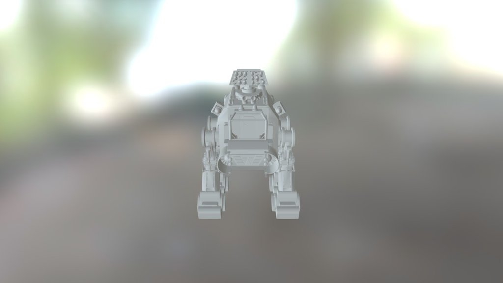 Mech Wireframe - 3D model by Sanjeev Dhadda (@sanjeevsaiyan) [fb90d12 ...
