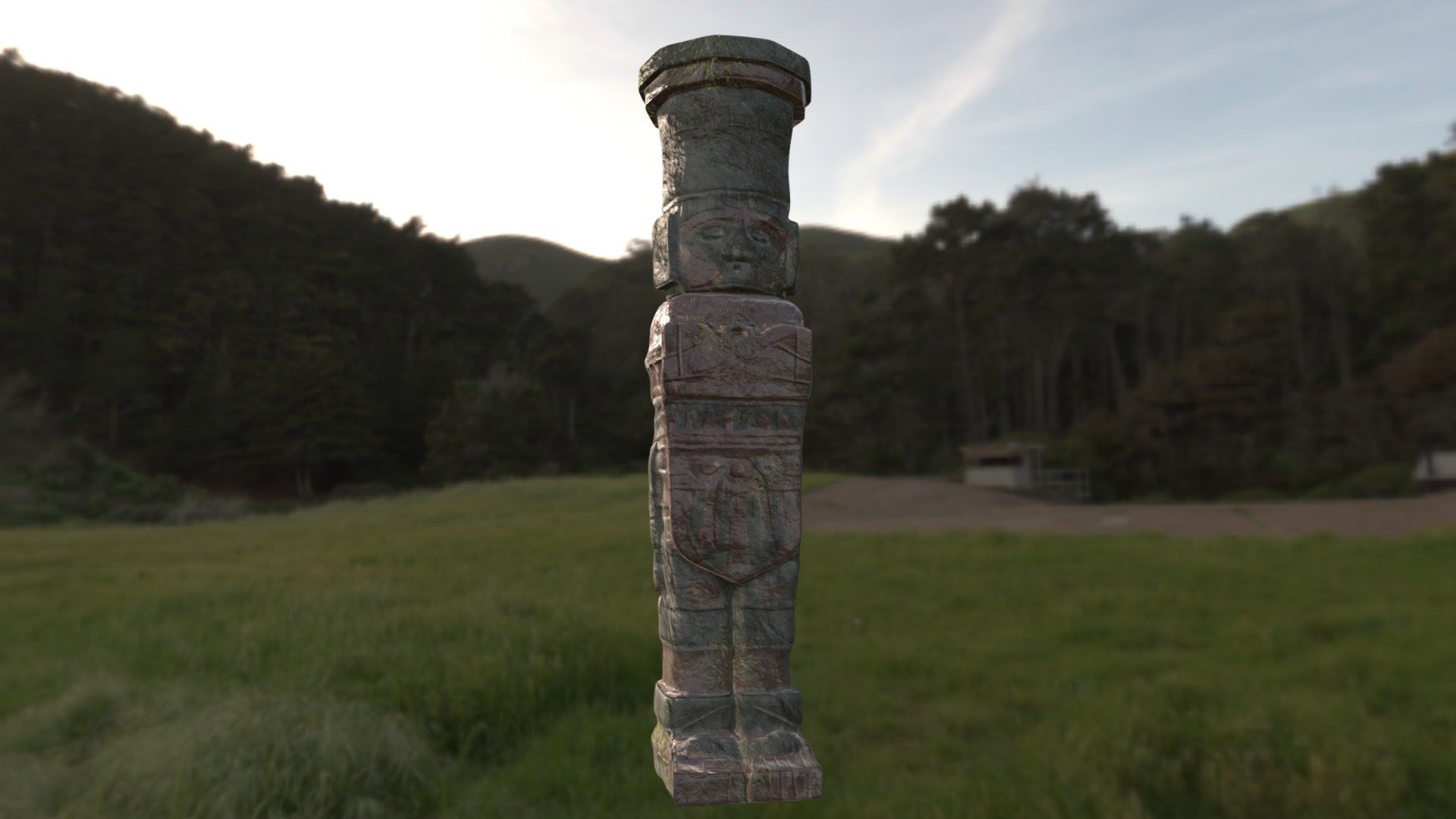 statue inca - 3D model by Laurie.Marcelin. [fb9150f] - Sketchfab