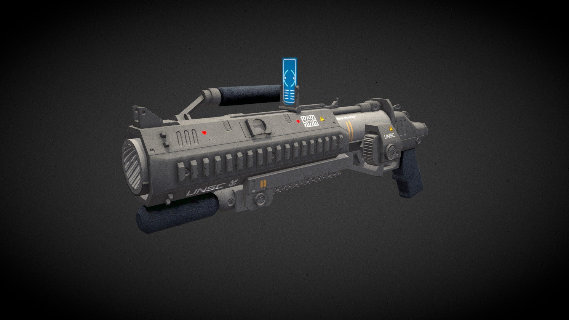 Halo Grenade Launcher - 3D model by Outworld Studios (@outworldstudios ...