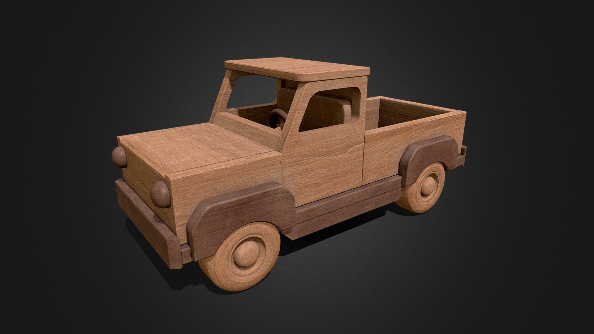 Basic Truck - Download Free 3D model by Blender3D [fb94485] - Sketchfab