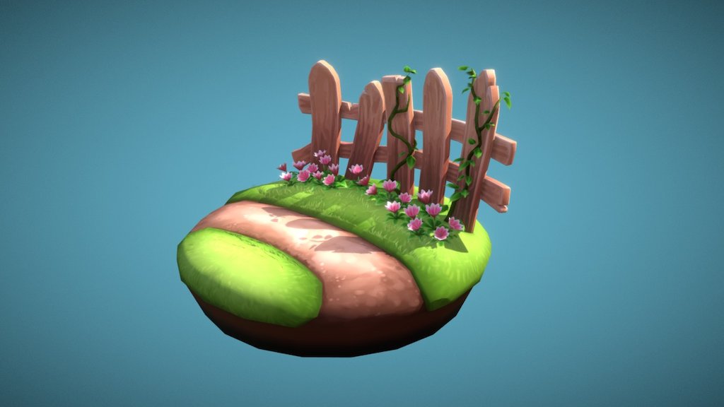 Fence & Ground - 3D model by ChocoFries [fb962d1] - Sketchfab