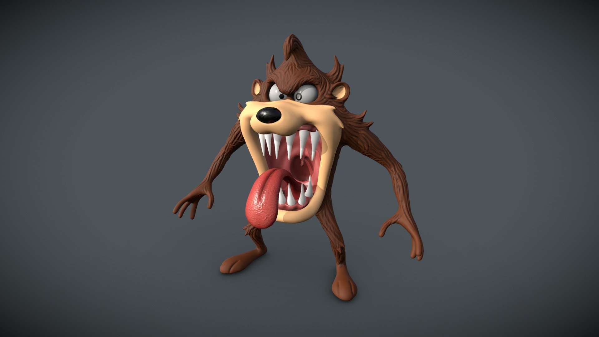 Taz - 3D model by LilaLopez [fb964d5] - Sketchfab