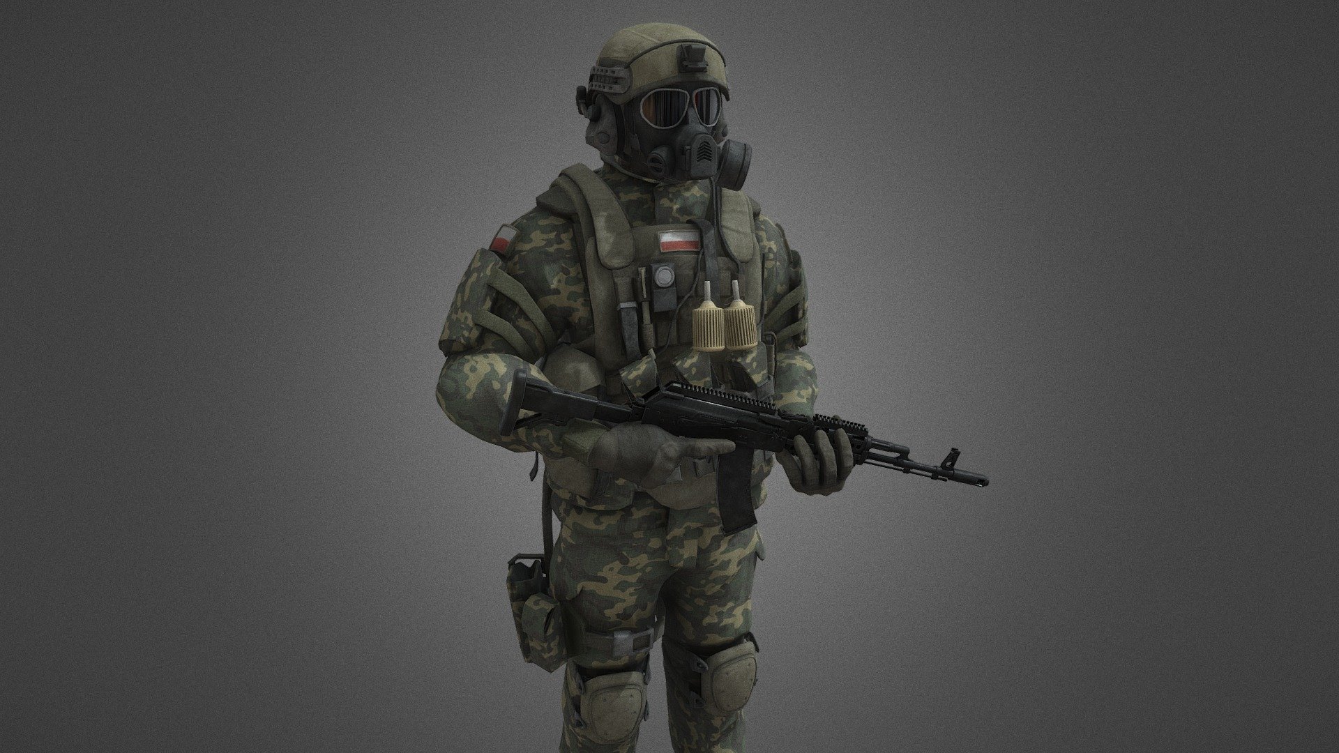 Polish soldier - Download Free 3D model by buh (@buh-late) [fb96a66 ...