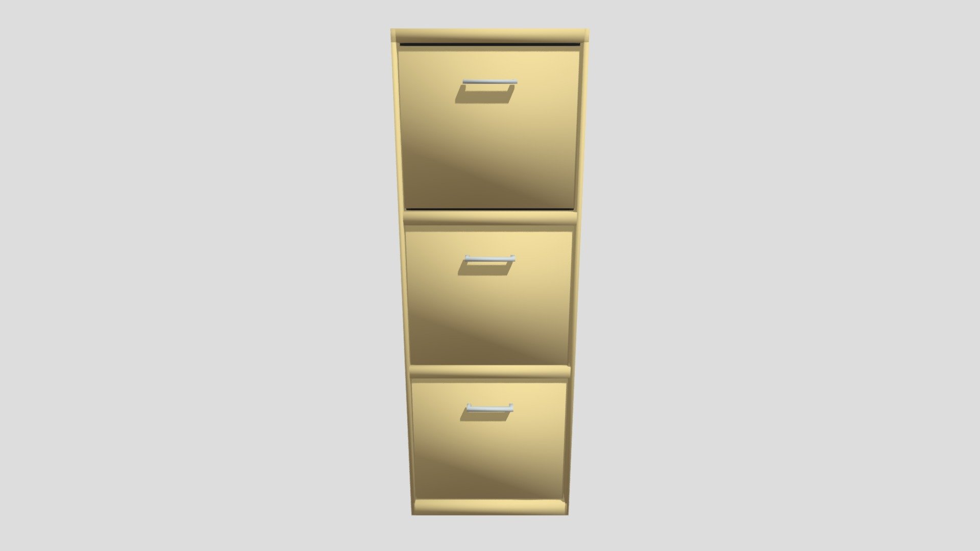 Low Poly File Cabinet - Download Free 3D model by Ayd3n91 [fb96c74 ...