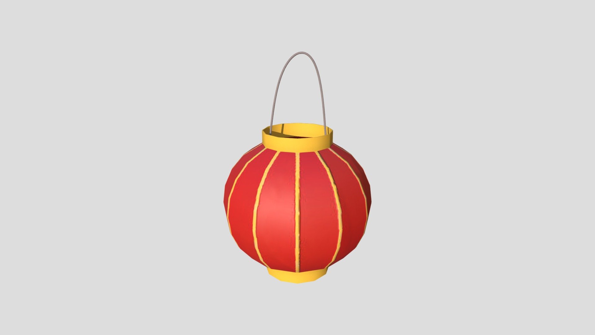 Chinese Lantern_low poly - Download Free 3D model by Weiting Ke (@adlib ...