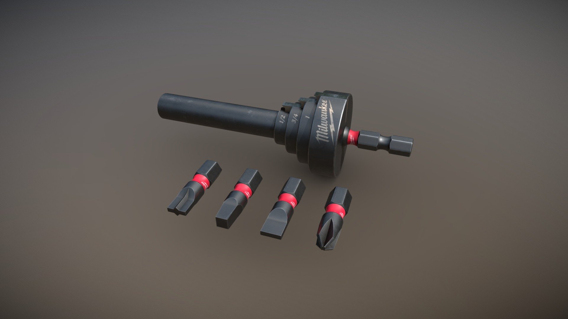 Conduit Reamer and Bits - 3D model by Mulderach (@garyelder) [fb9f64d ...