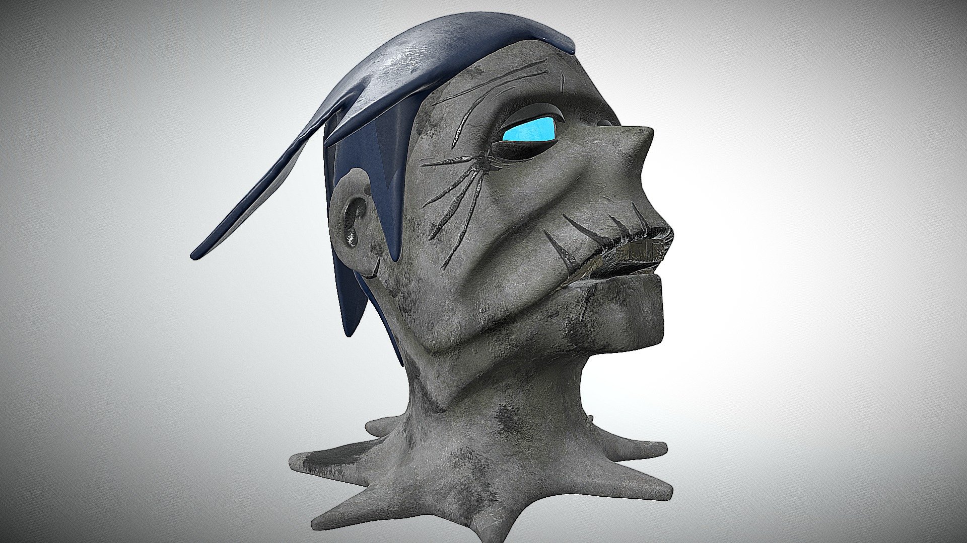 Death Face - 3D model by invisibledoor [fb9f687] - Sketchfab