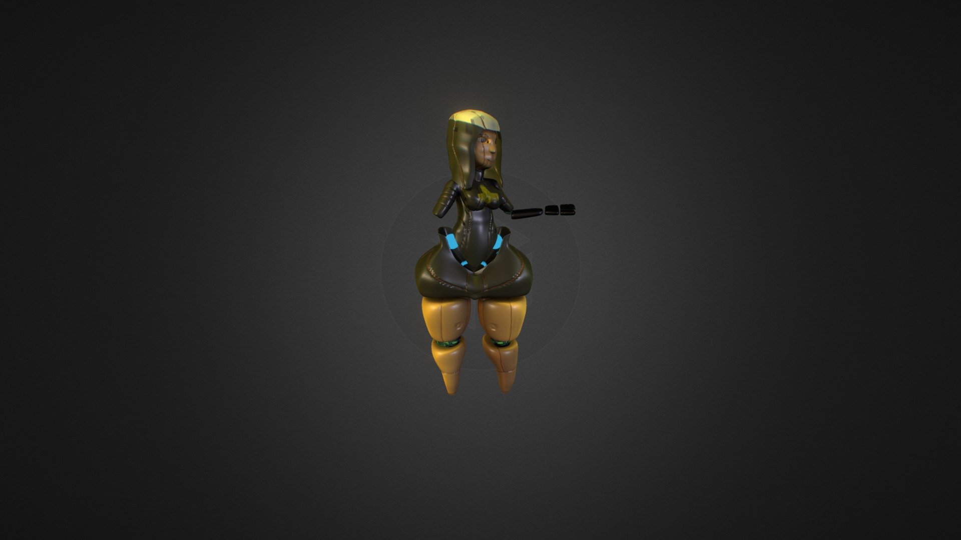 Mecha NUN (High poly ver) - 3D model by law44 [fb9fb53] - Sketchfab