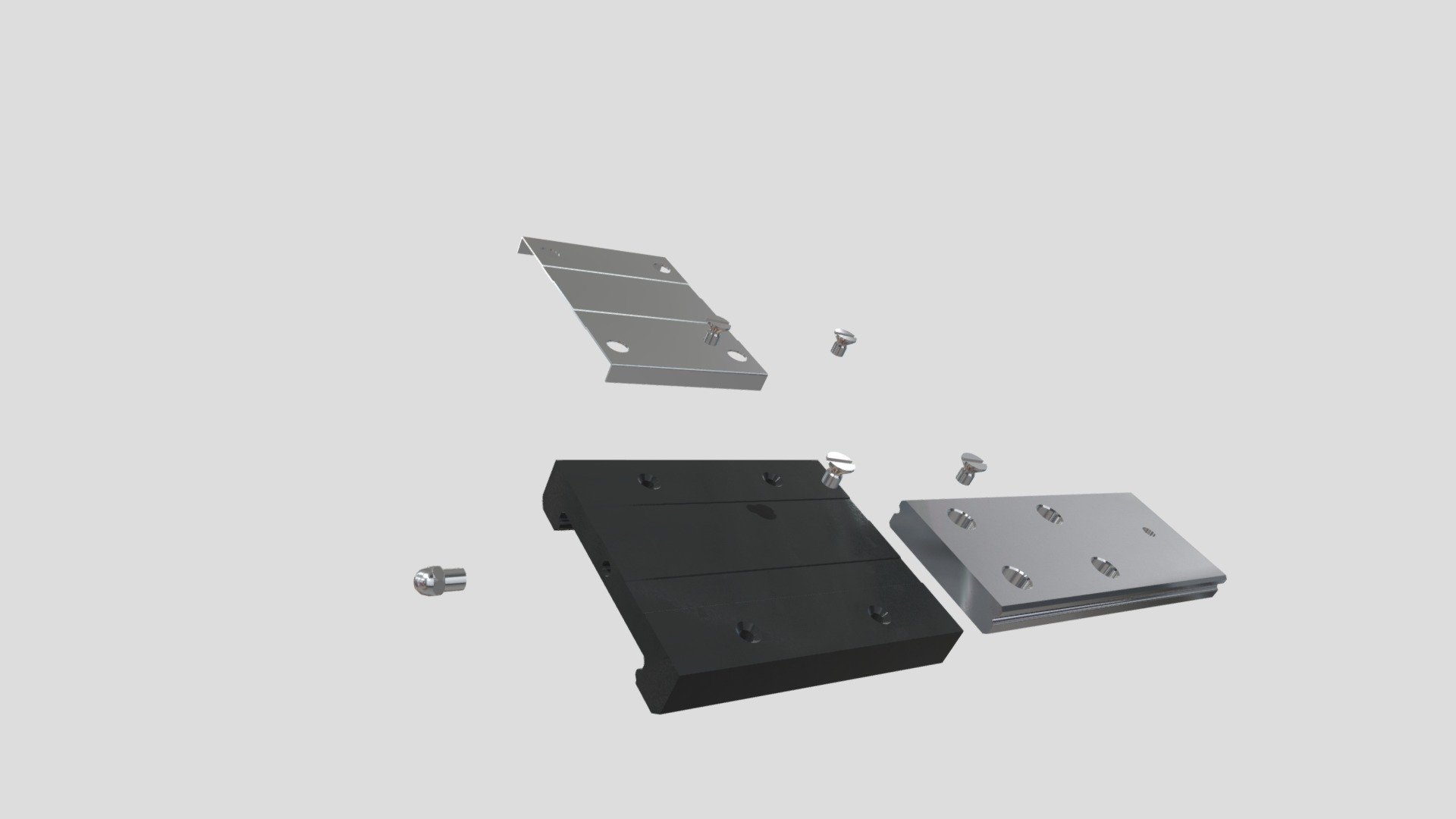 Wide Rail Linear Guide - 3D model by albertsitoeus [fb9ff36] - Sketchfab