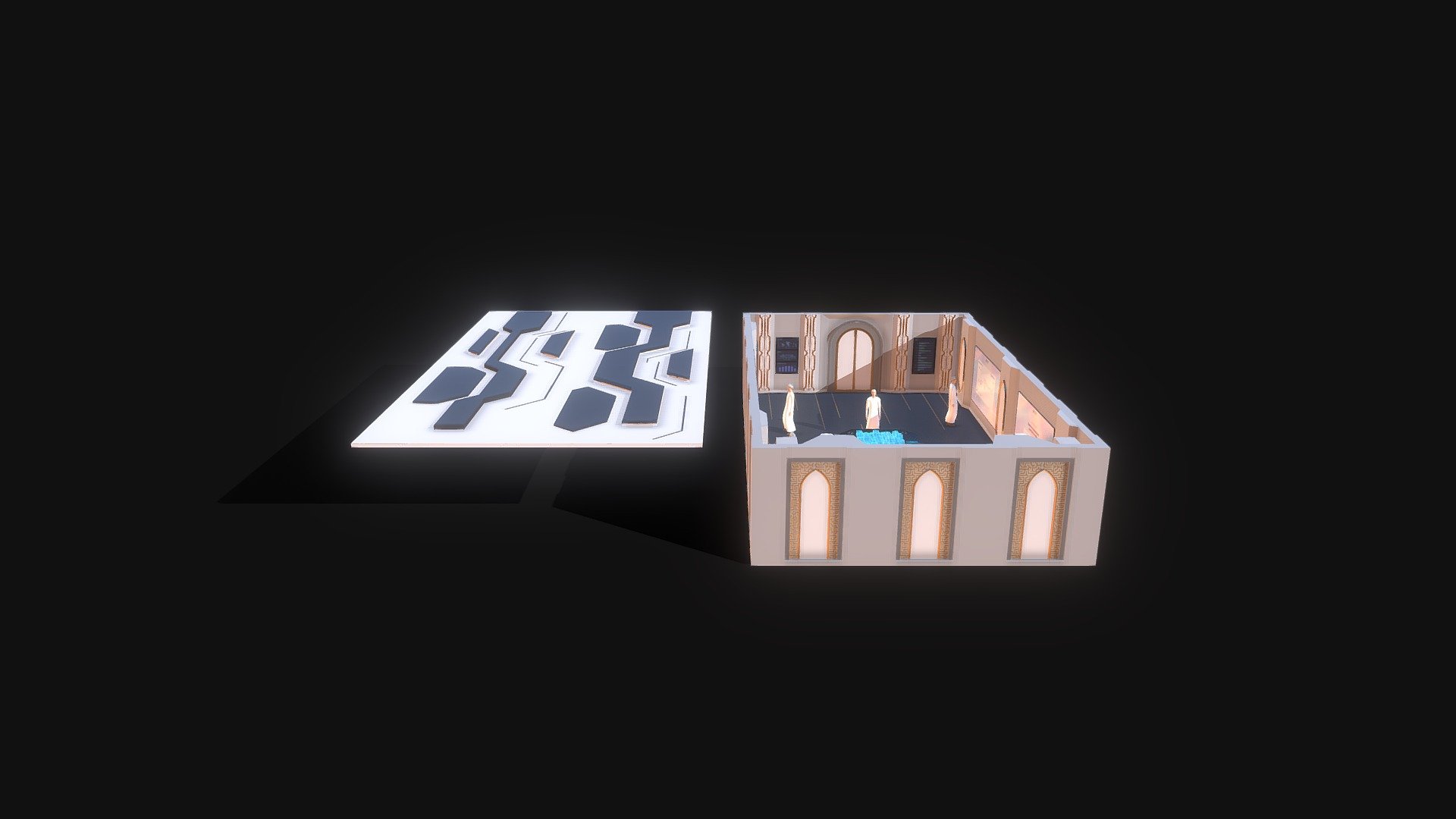 Smart Statistics Room - 3D model by Narsun Studios Arabia ...