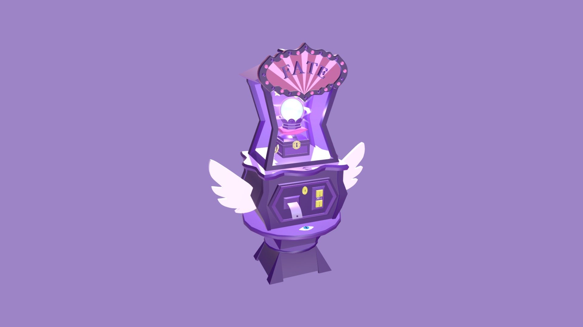 Fortune teller machine 🔮 - Download Free 3D model by IrinaLu [fba08dc ...