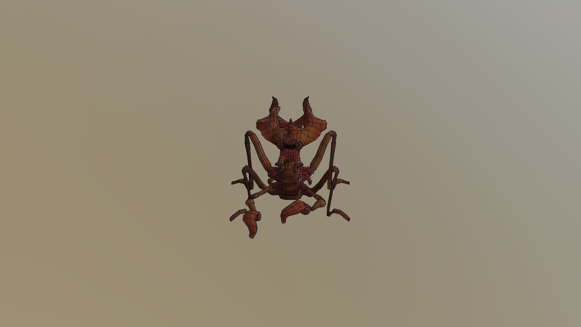 Insectoid - 3D model by Agnis.Zibergs [fba0bad] - Sketchfab