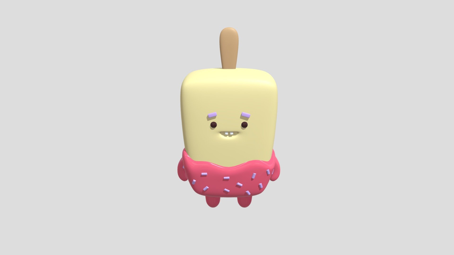 Ice Cream, - 3D model by hrya72 [fba1533] - Sketchfab