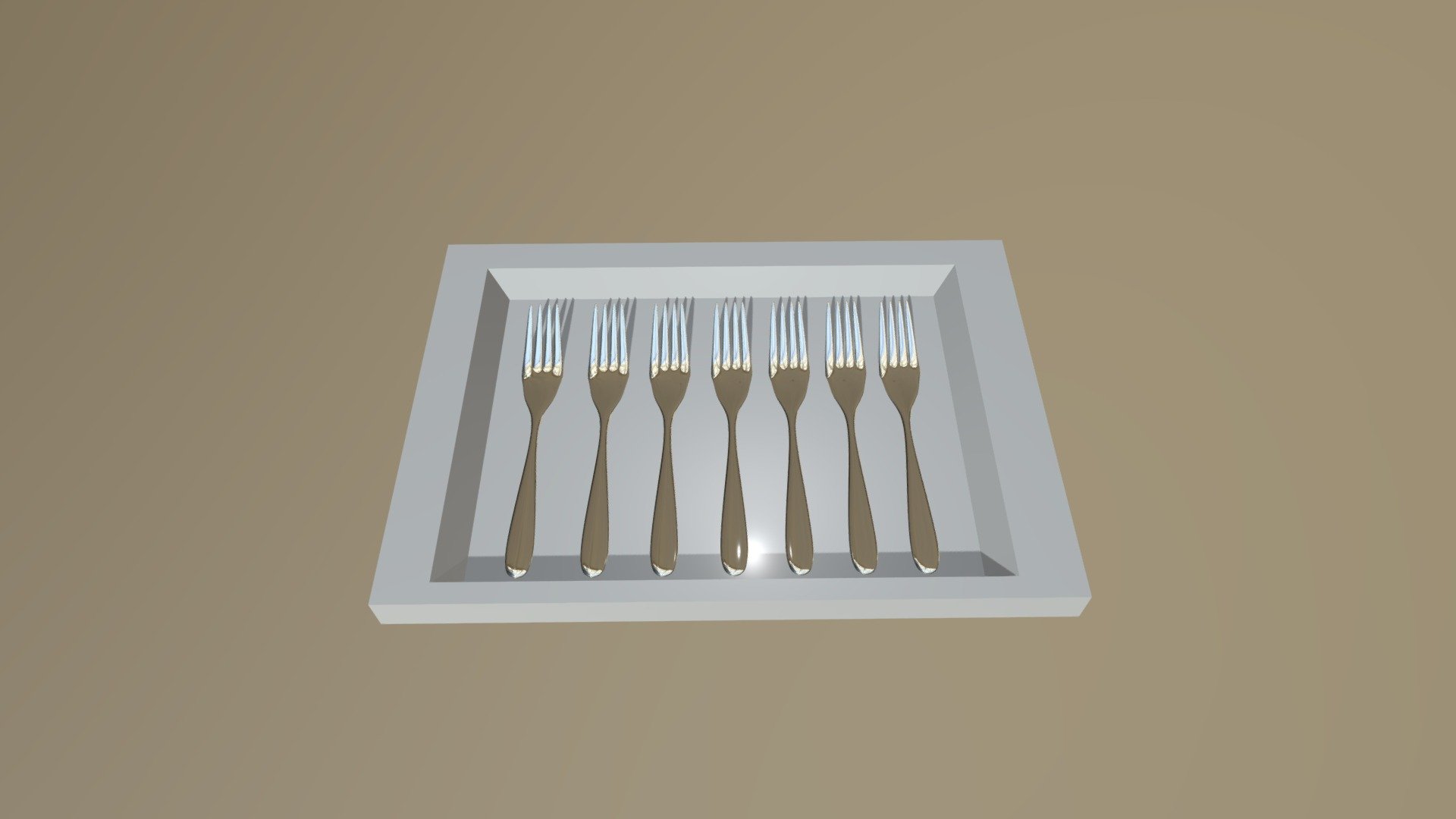 Forks - 3D design - Download Free 3D model by Daniel Chávez Camargo ...