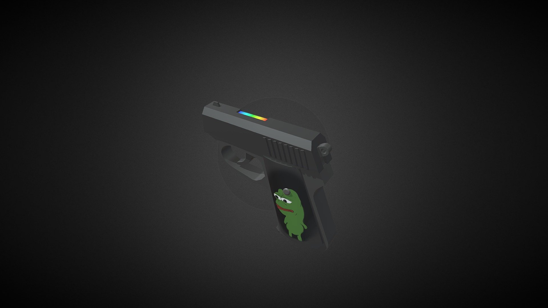 Weapone Pocket Pistol LowPoly Game Asset vol.2 - 3D model by ...