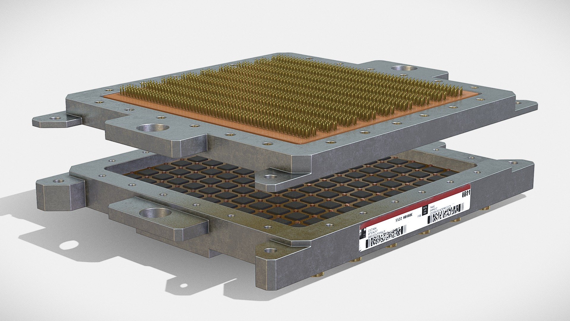 CPU IBM Processor 9121 - Download Free 3D model by Tomek Suchodolski ...