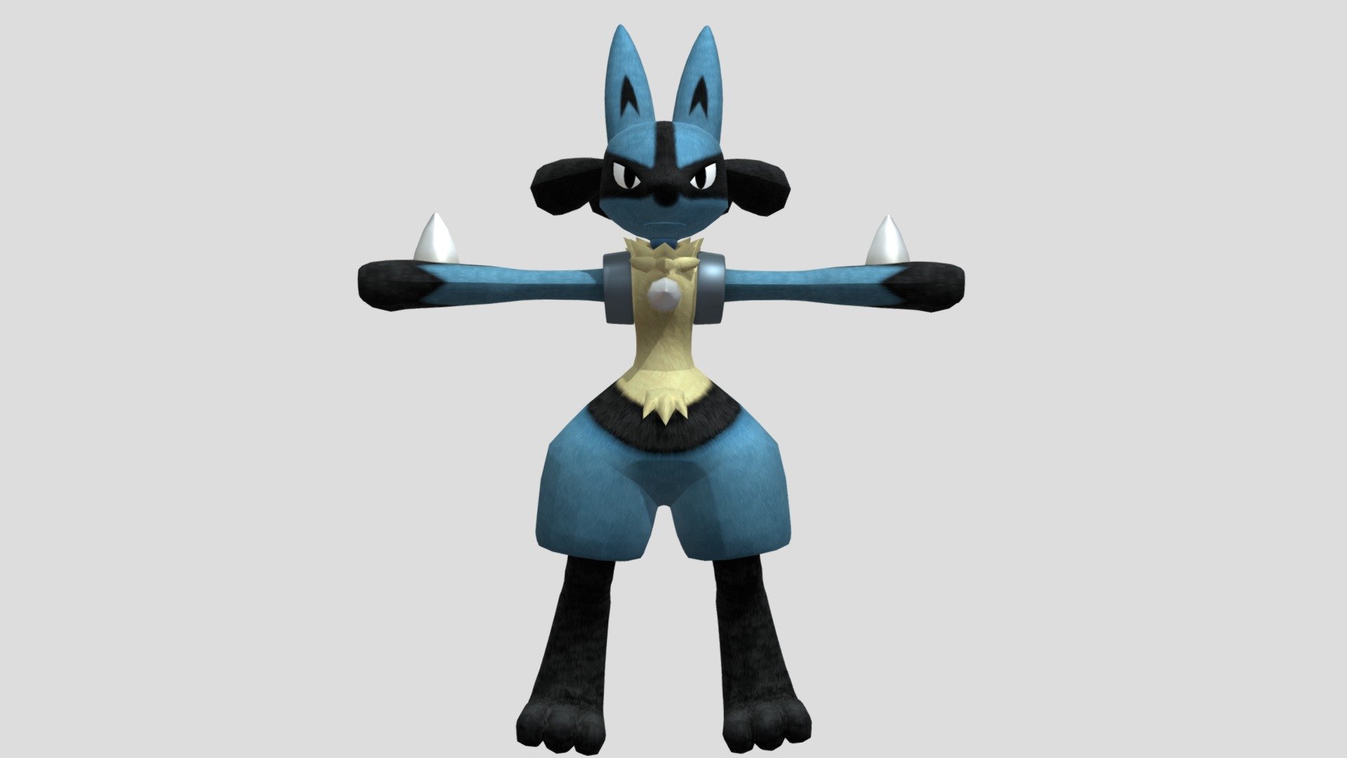 Pokemon S&V Lucario - Download Free 3D model by JackTheOhio ...