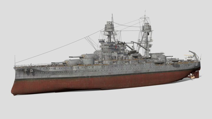 Warship 3D models - Sketchfab