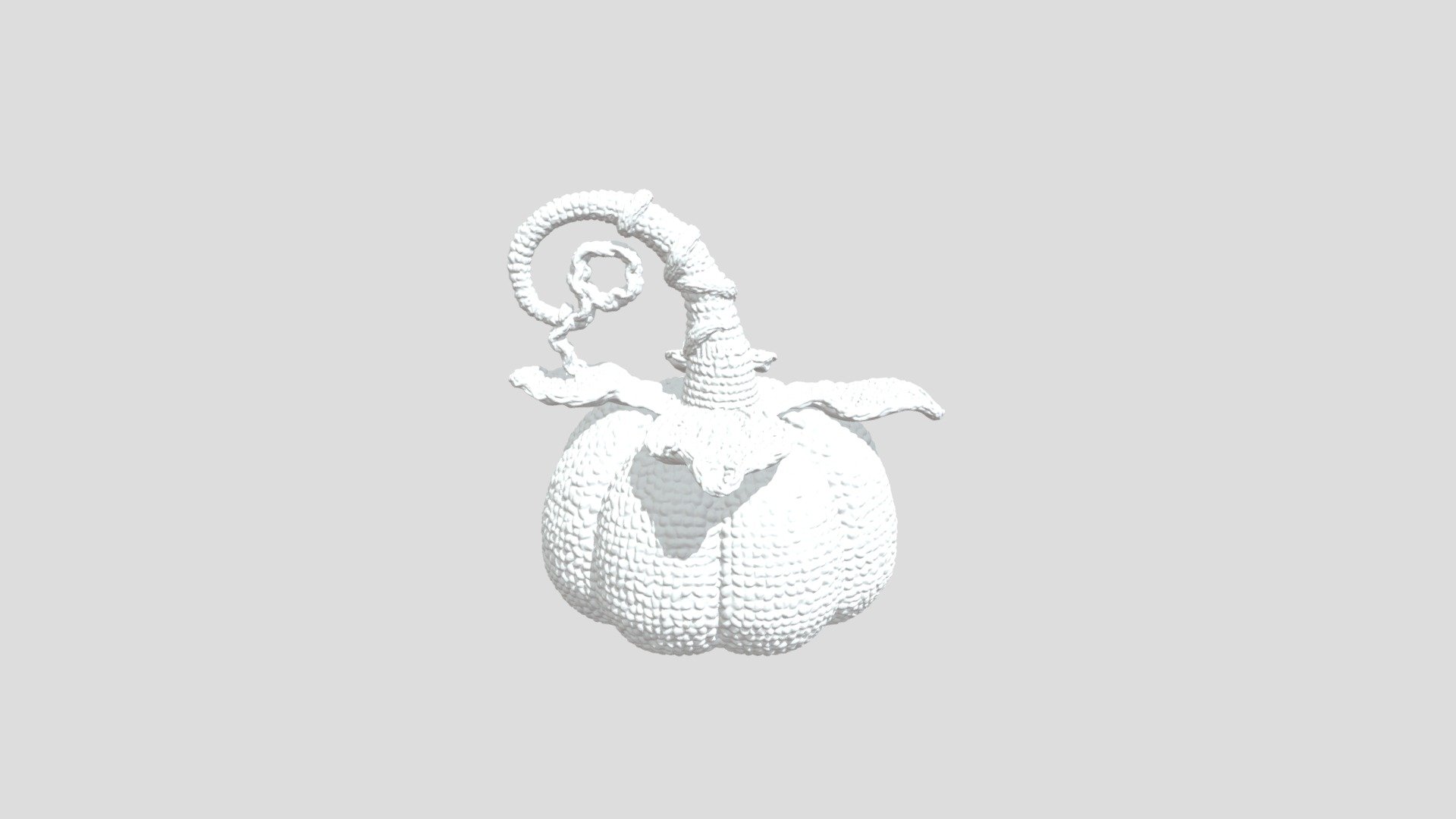 Crochet Pumpkin Creation - 3D model by BAMTIUIP [fba4ec9] - Sketchfab