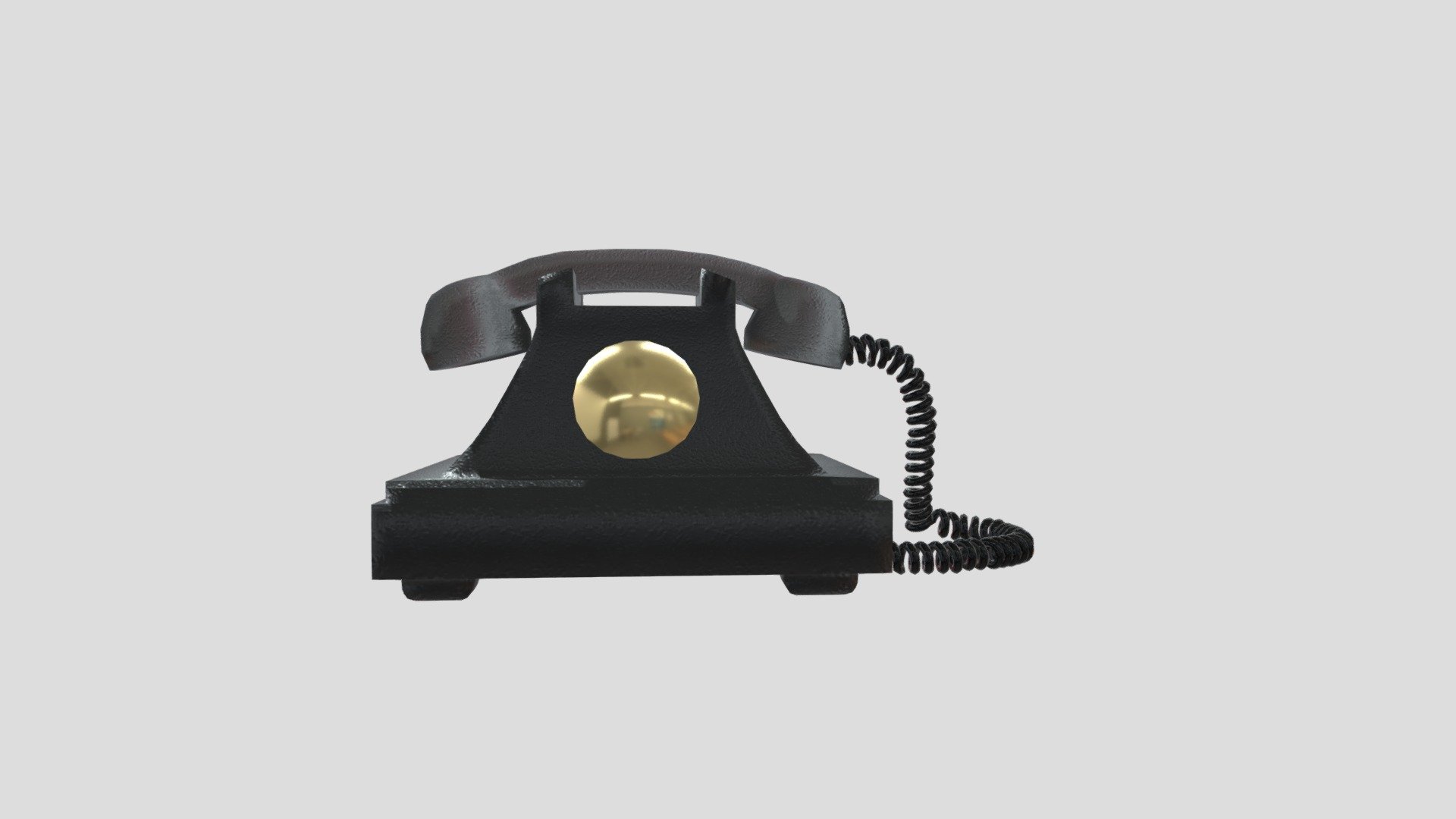 Old Phone - Download Free 3D model by KittieKate [fba528b] - Sketchfab