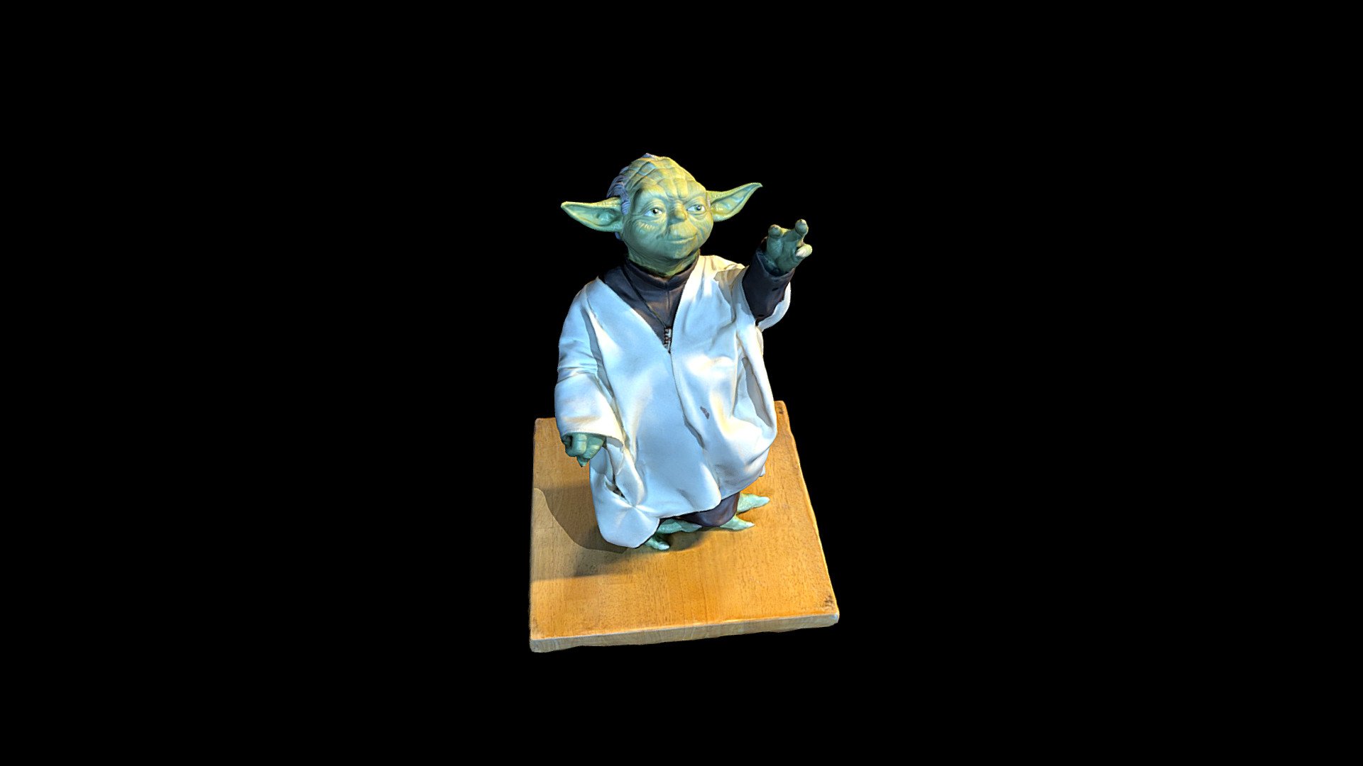 Maître Yoda, LiDAR - 3D model by Visitez le Pays Catalan (@yanoutte ...