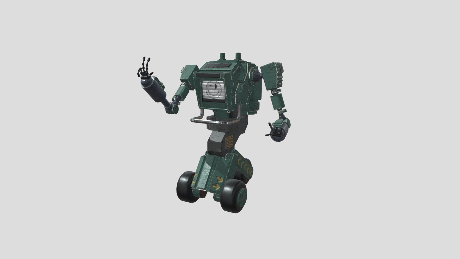 Bot - Download Free 3D model by Илай Тюкпеев (@necrosin) [fba6011 ...