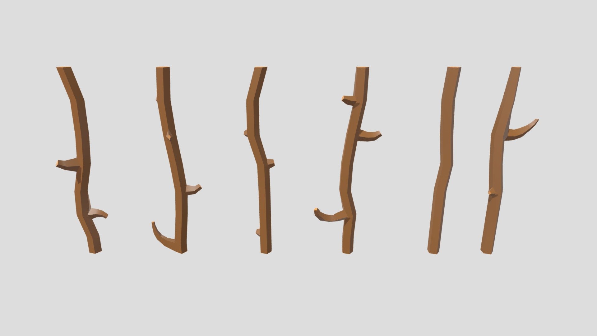 Branches - Download Free 3D model by Kieran (@kieranmurray) [fba67b9 ...